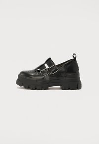 Buffalo ASPHA JANE HEART - Įmautiniai batai - black/juoda - Zalando.lt