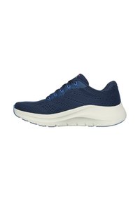 Skechers Sport ARCH FIT BIG LEAGUE - Baskets basses - marineblau pink ...