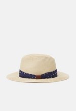 Lauren Ralph Lauren PACKBLE HAT - Hoed - natural/navy polkadot/beige ...