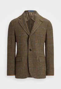 Polo Ralph Lauren TAILORED PLAID SHETLAND WOOL JACKET - Giacca - loden ...