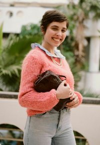 BALAGAN ROFE M - Taška cez plece - brown croco/tmavohnedá - Zalando.sk