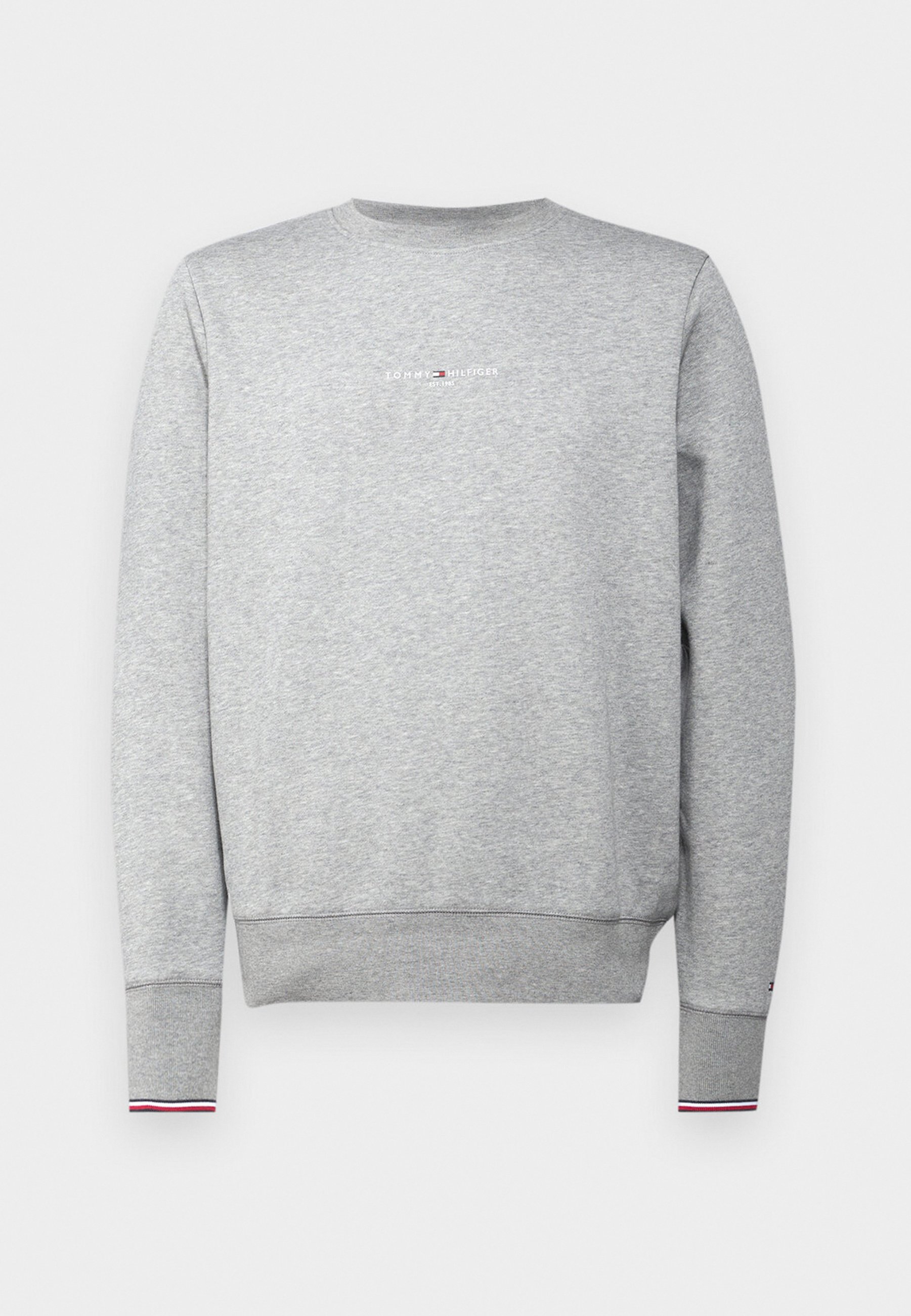 Tommy hilfiger logo sweatshirt grey store