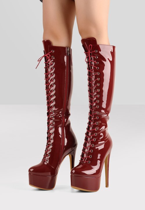 Bottes femme rouge en ligne | ZALANDO