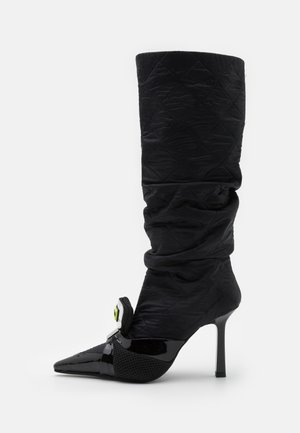 MOSCHINO Stiefel - nero/schwarz - Zalando.de