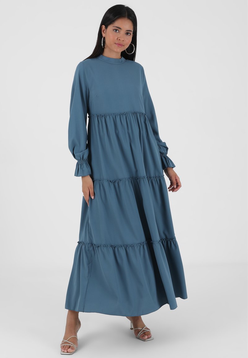 Modanisa TAVIN - Vestido largo - blue/azul - Zalando.es