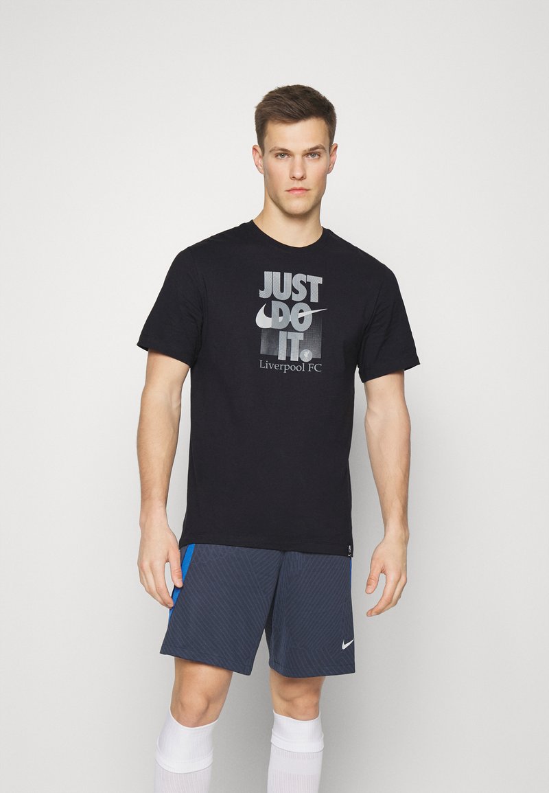 Nike Performance Liverpool Fc Tee Vereinsmannschaften Black Schwarz