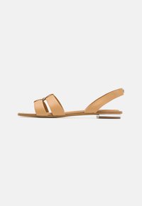 ALDO BALERA - Sandals - dark beige/beige - Zalando