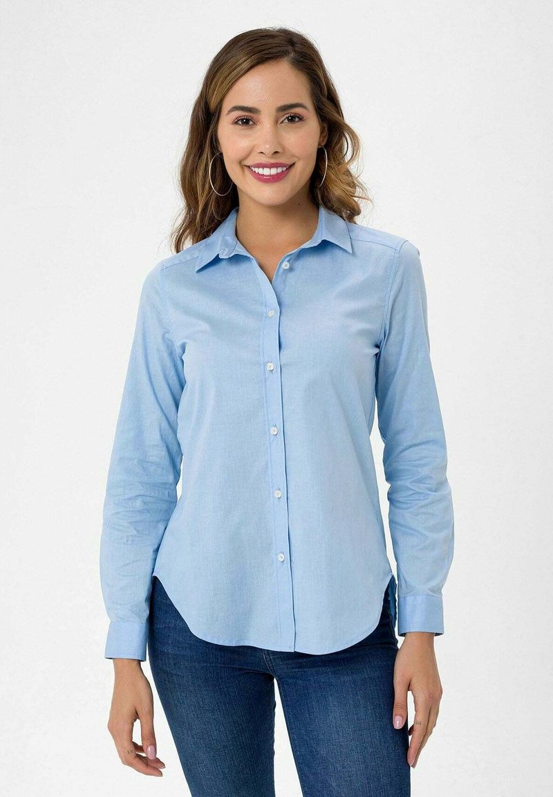 Moxx Paris CLASSIC BLOUSE - Overhemdblouse - blue/blauw - Zalando.nl