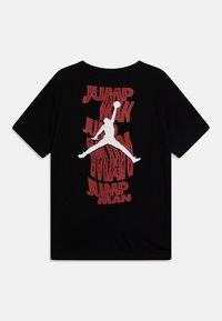 Jordan WAVY MOTION JUMPMAN UNISEX - Print T-shirt - black - Zalando.co.uk