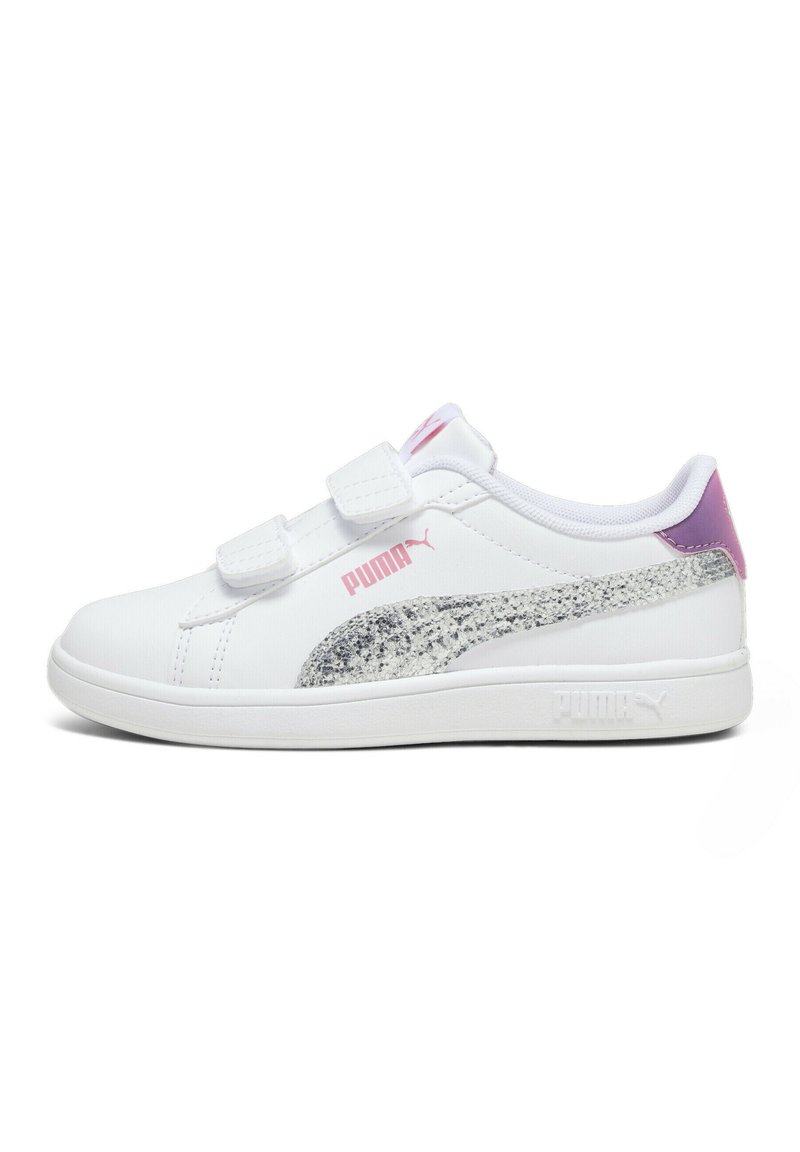 Puma SMASH 3.0 STAR GLOW - Sneaker low - white silver strawberry burst ...