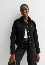 New Look Tall TALL DENIM JACKET - Jeansjacka - black/svart - Zalando.se