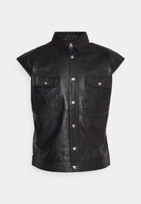STUDIO ID NICO VEST - Weste - black liverpool/schwarz - Zalando.ch