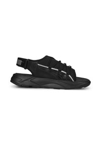 Puma RS-SANDALEN PLUS - Trekkingsandale - black- silver/schwarz ...