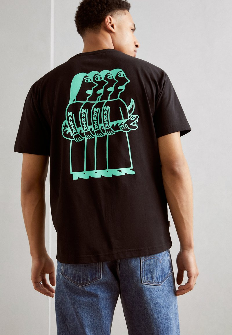 Makia BUSHMASTER - T-Shirt print - black/schwarz - Zalando.ch