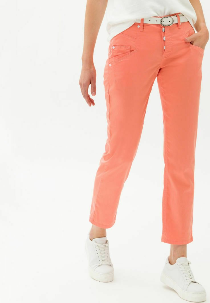 BRAX STYLE MERRIT - Broek - frozen melba/neonoranje - Zalando.be