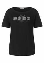Street One MTI ARTWORK PRINT - Print T-shirt - schwarz/black - Zalando