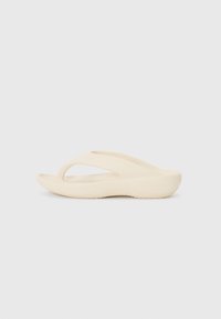Crocs MELLOW RECOVERY - Sandalias de dedo - stucco/crema - Zalando.es