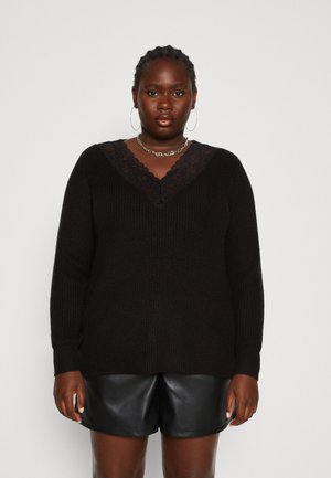 PEPPERCORN PCROSALIA - Pullover - black/noir - ZALANDO.CH