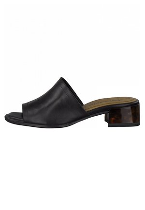 Tamaris Clogs - black leather/schwarz - Zalando.de