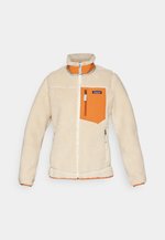 Patagonia CLASSIC RETRO - Fleece jacket - dark natural/redtail rust/off ...
