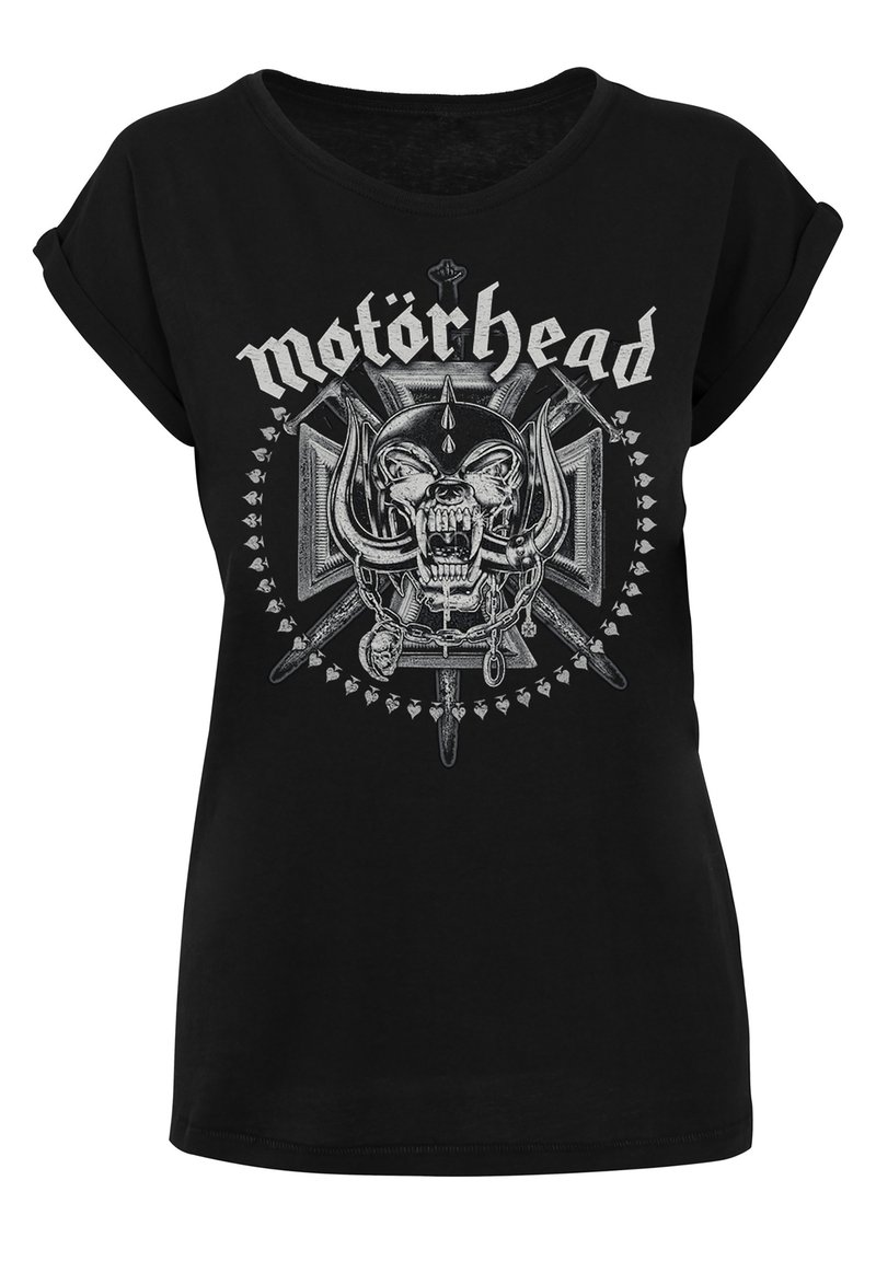 F4NT4STIC MOTORHEAD IRON CROSS SWORD PREMIUM ROCK BAND MUSIK MERCH - T ...