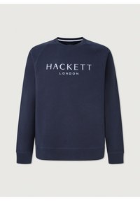 Hackett London HERITAGE CREW - Sweatshirt - navy blue/bleu marine ...