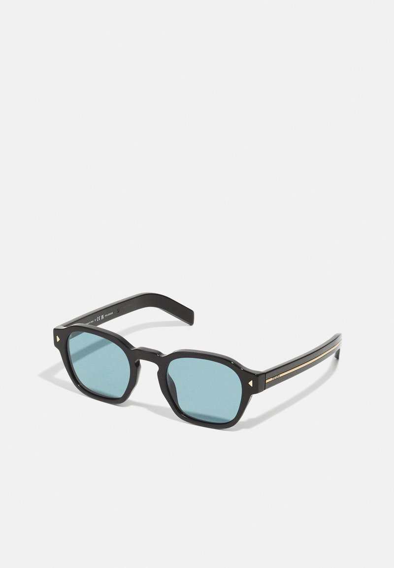 Prada Sunglasses - black/green polar/black - Zalando