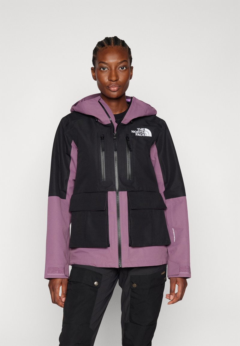 The North Face DRAGLINE JACKET - Hardshell jacket - black/midnight ...