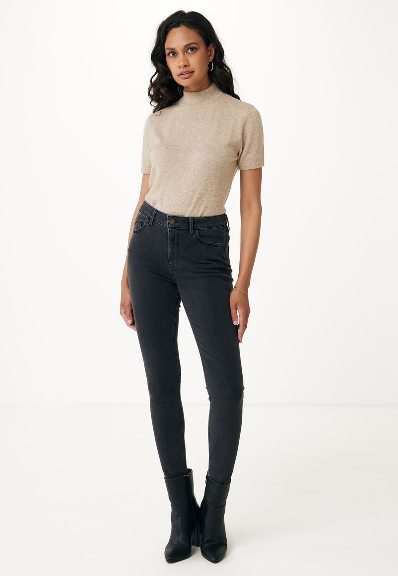 Mexx Turtle Neck Knited Top - T-shirt - bas - beige - Zalando.se