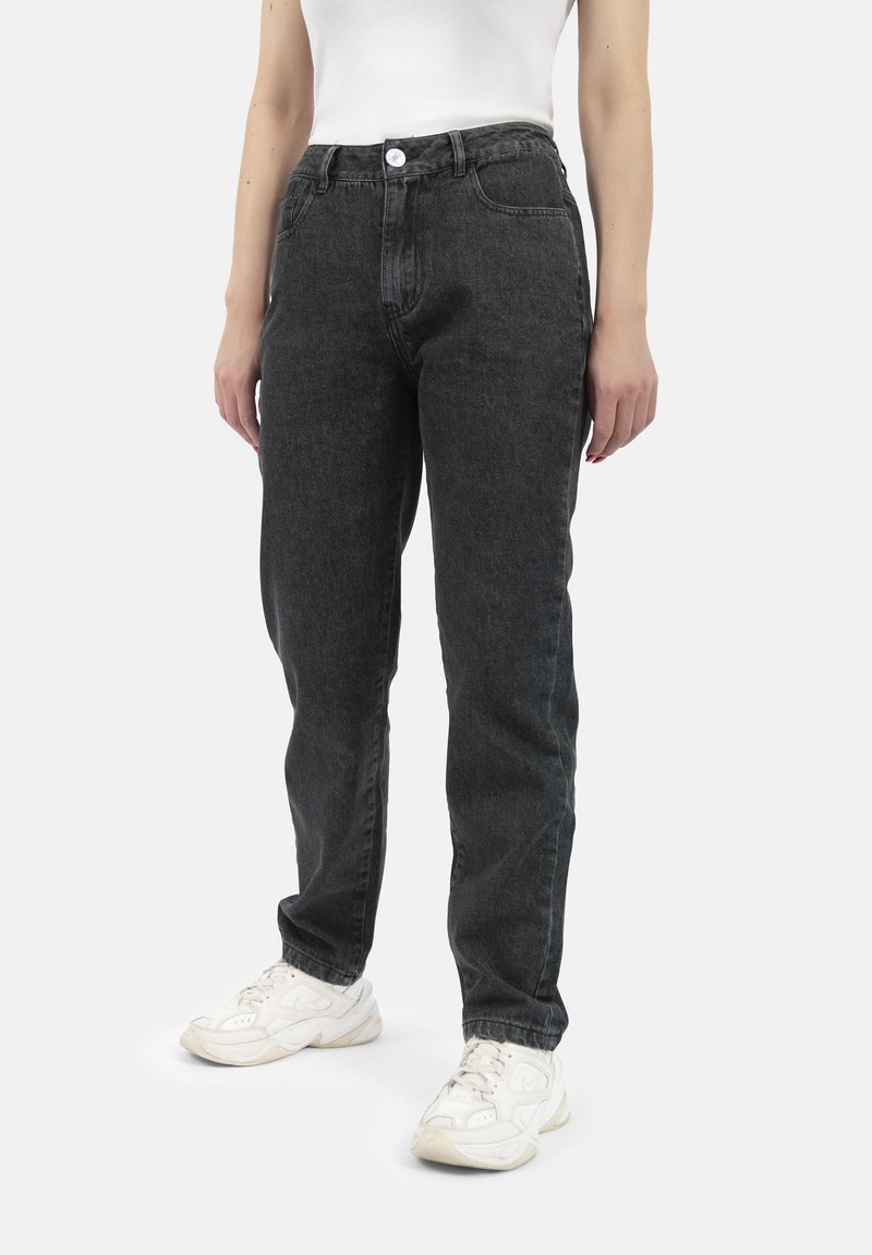 SQUAD THE LABEL Jeans Slim Fit - black/black denim - Zalando.de