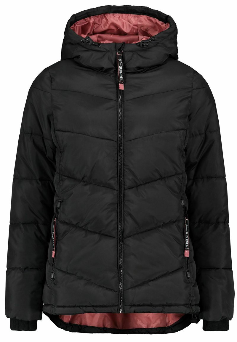 Sublevel SUBLEVEL - Winter jacket - schwarz/black - Zalando.de