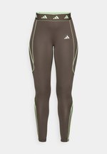 adidas Performance HYPERGLAM FULL LENGTH LEGGING - Tights - shadow ...