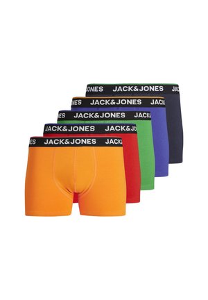 Jack & Jones JACCOLOR TRUNKS 5 PACK - Onderbroeken - classic green ...