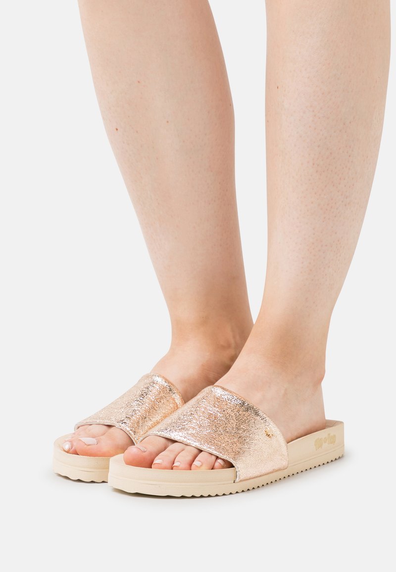 flip*flop POOL METALLIC - Mules - sombrero/sand - Zalando.co.uk