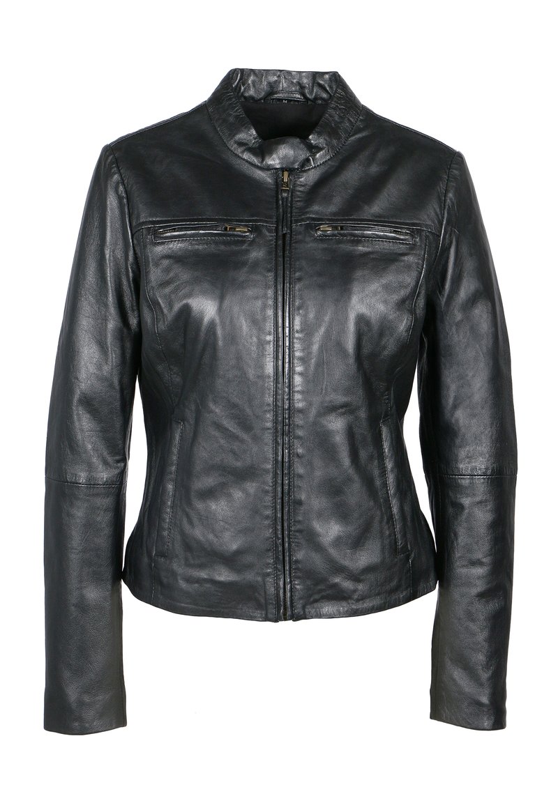 Freaky Nation SHORT KALIA - Lederjacke - black/schwarz - Zalando.de