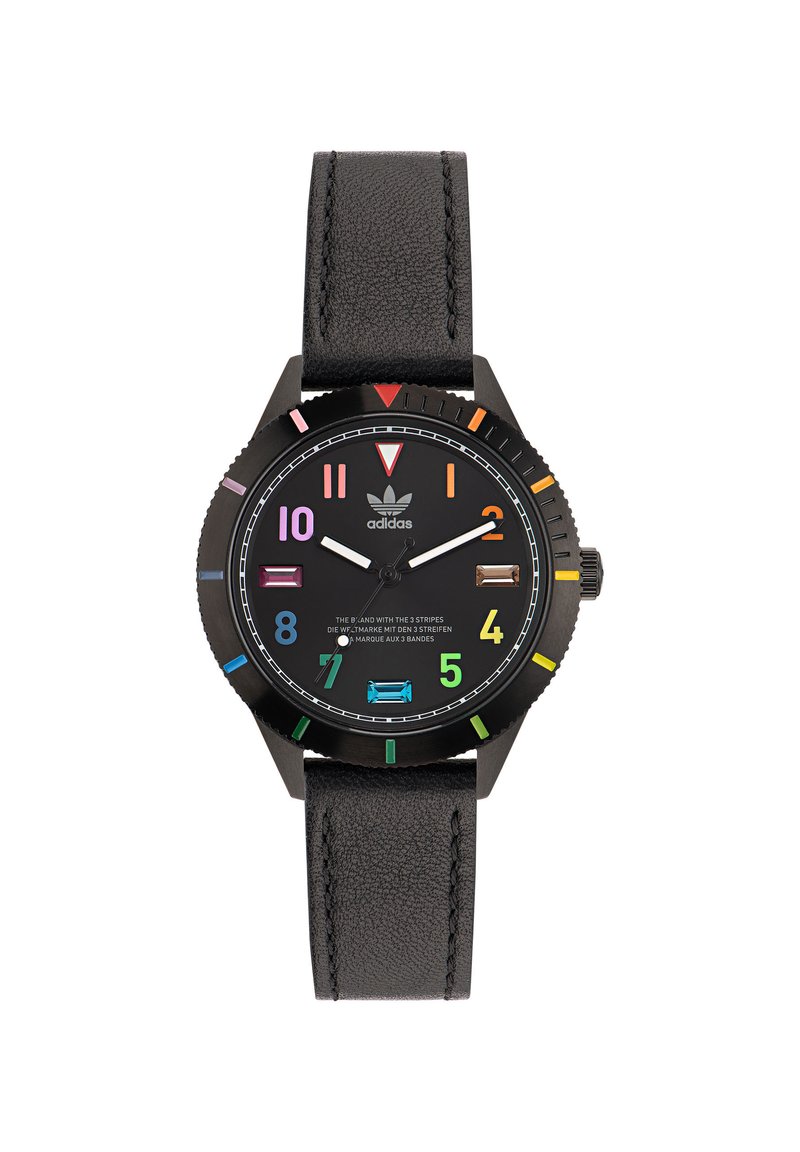 adidas Originals EDITION THREE ICON SMALL - Ure - Black/sort - Zalando.dk