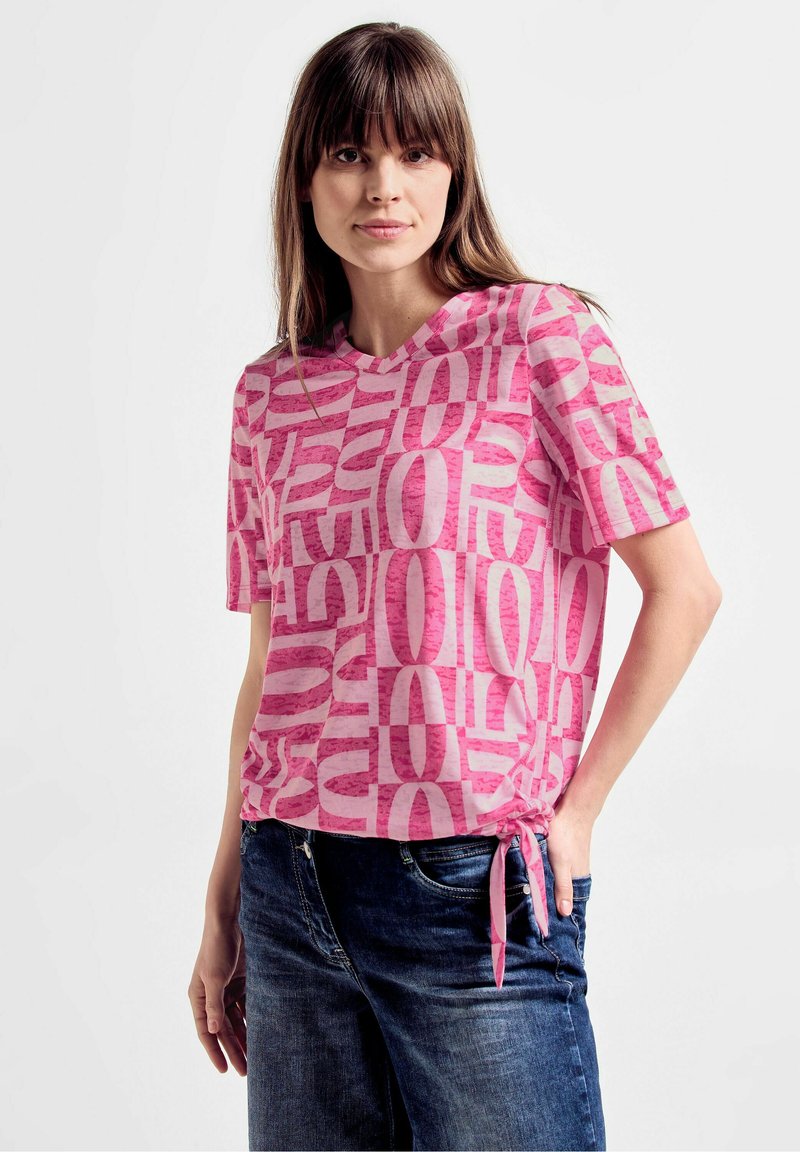 Cecil T-Shirt print - pink - Zalando.de
