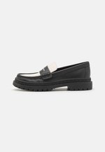 Coach COOPER LOAFER - Business-Slipper - black/chalk/offwhite - Zalando.de
