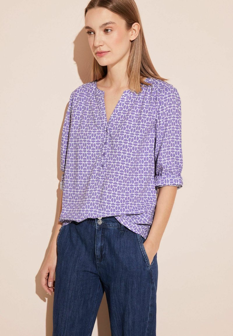 Street One BASIC - Bluse - lila - Zalando.de