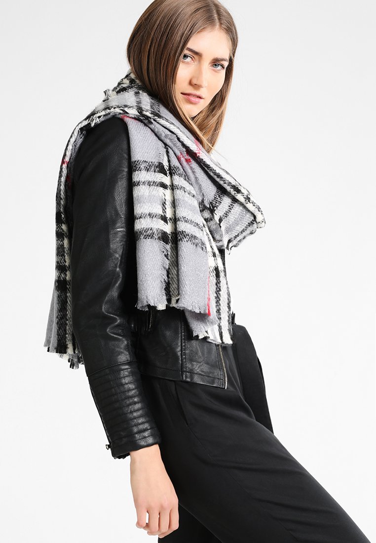 FRAAS FRAAS PLAID CASHMINK - MADE IN GERMANY - Schal - grey/grau ...