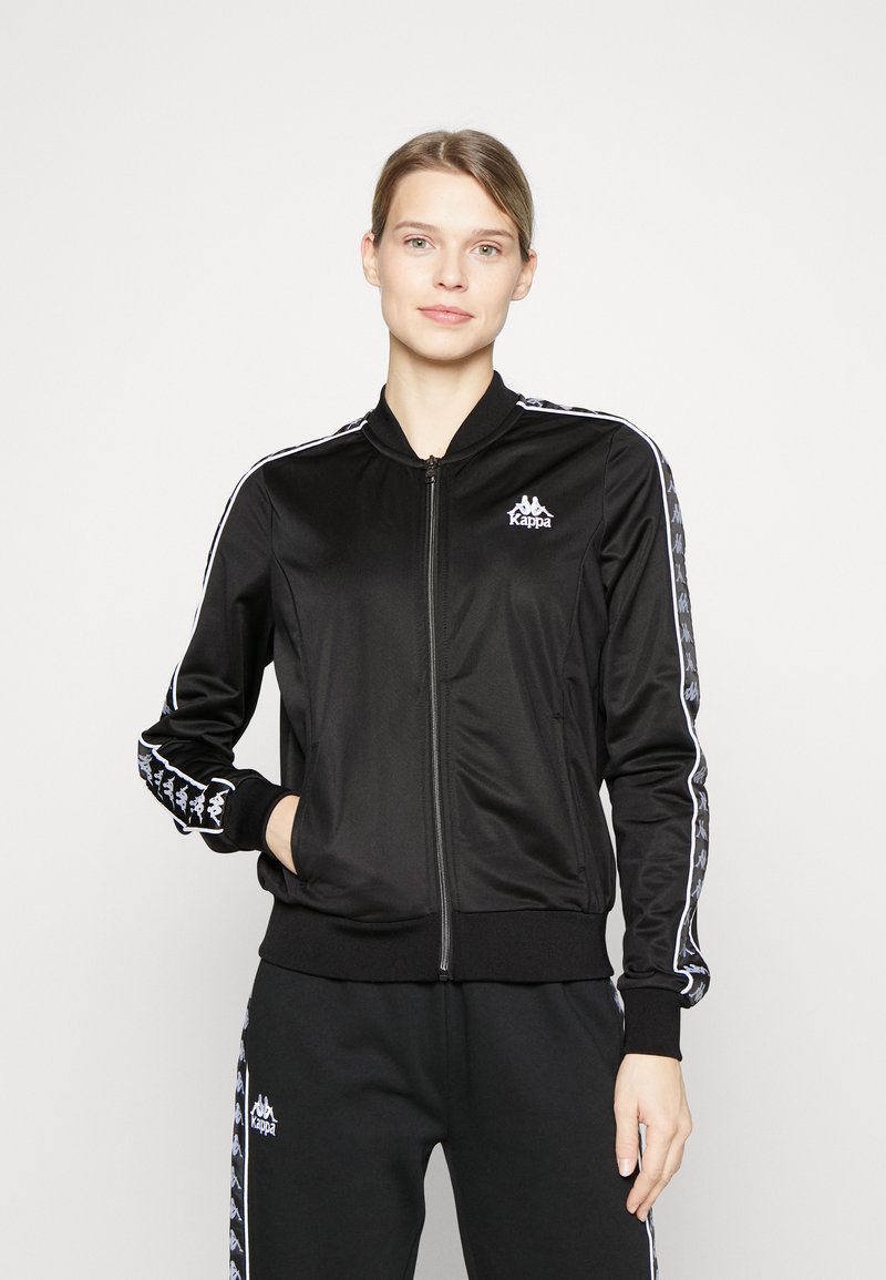 Kappa Training jacket - caviar/black - Zalando.ie