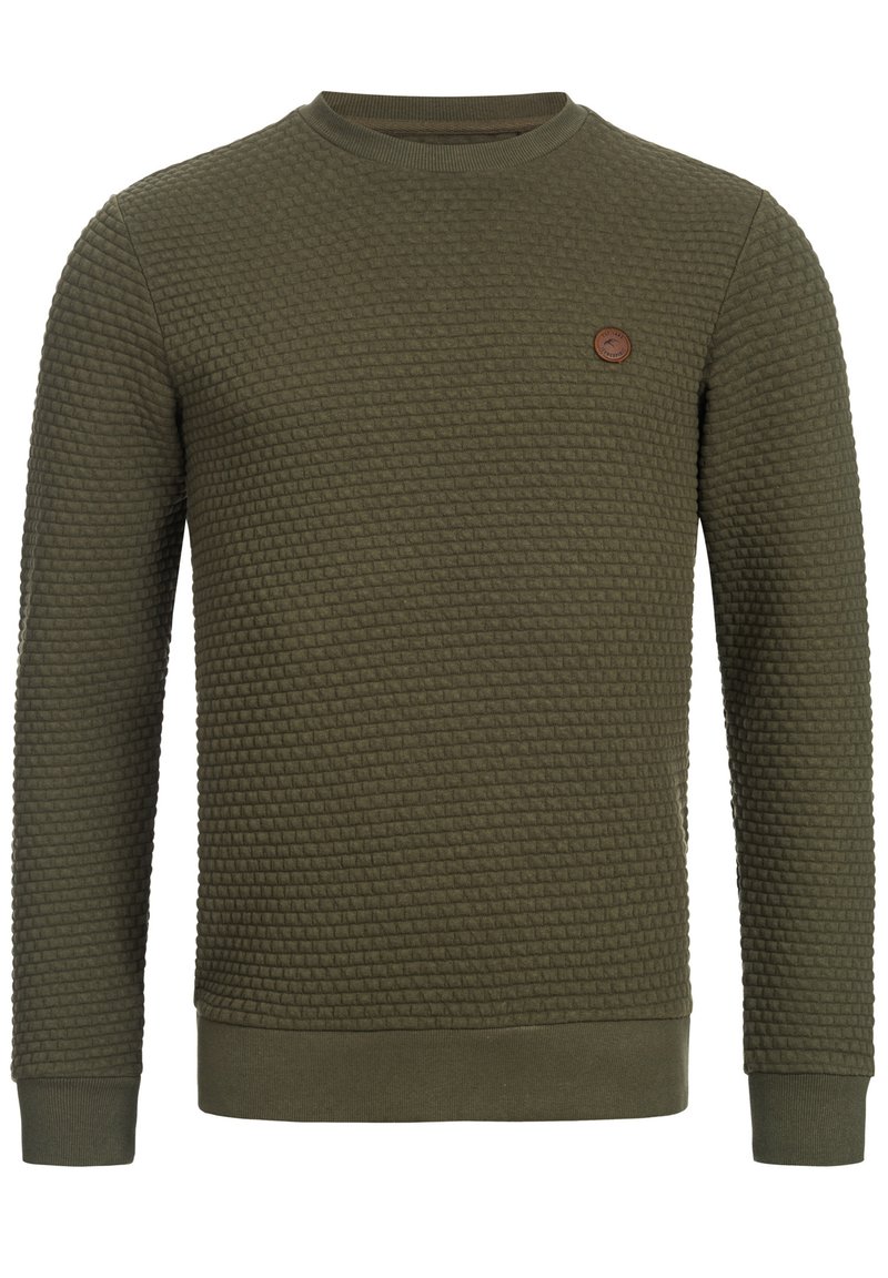INDICODE JEANS DASH - Sweater - army/donkergroen - Zalando.nl