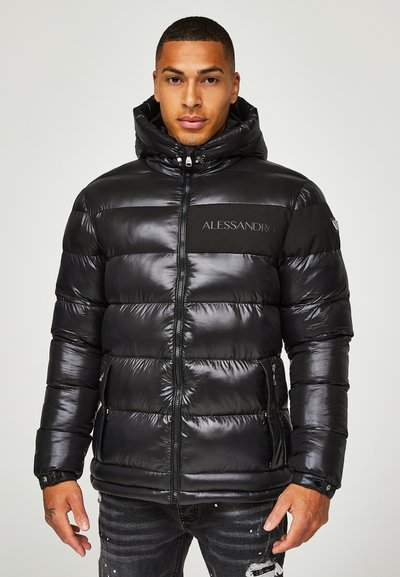 Glorious Gangsta DOMAR SHORT PUFFER JACKET - Vinterjakke - jet black ...