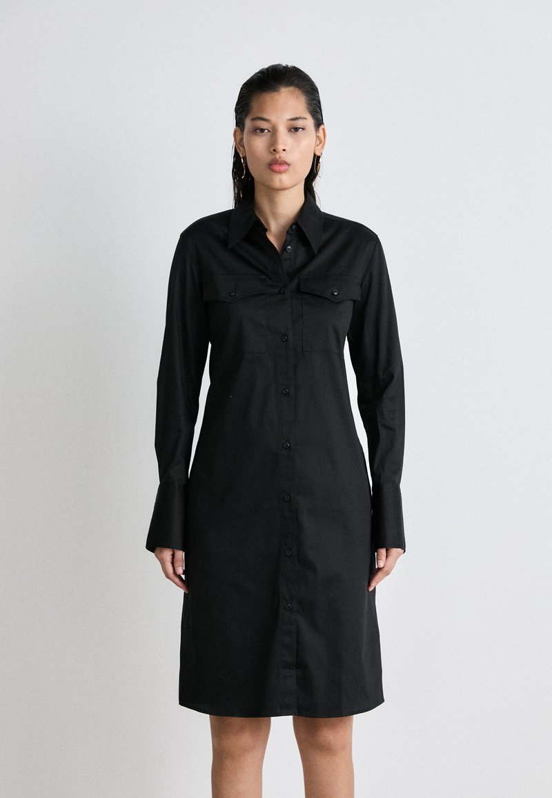 Tiger of Sweden HESLIE - Vestido camisero - black/negro - Zalando.es