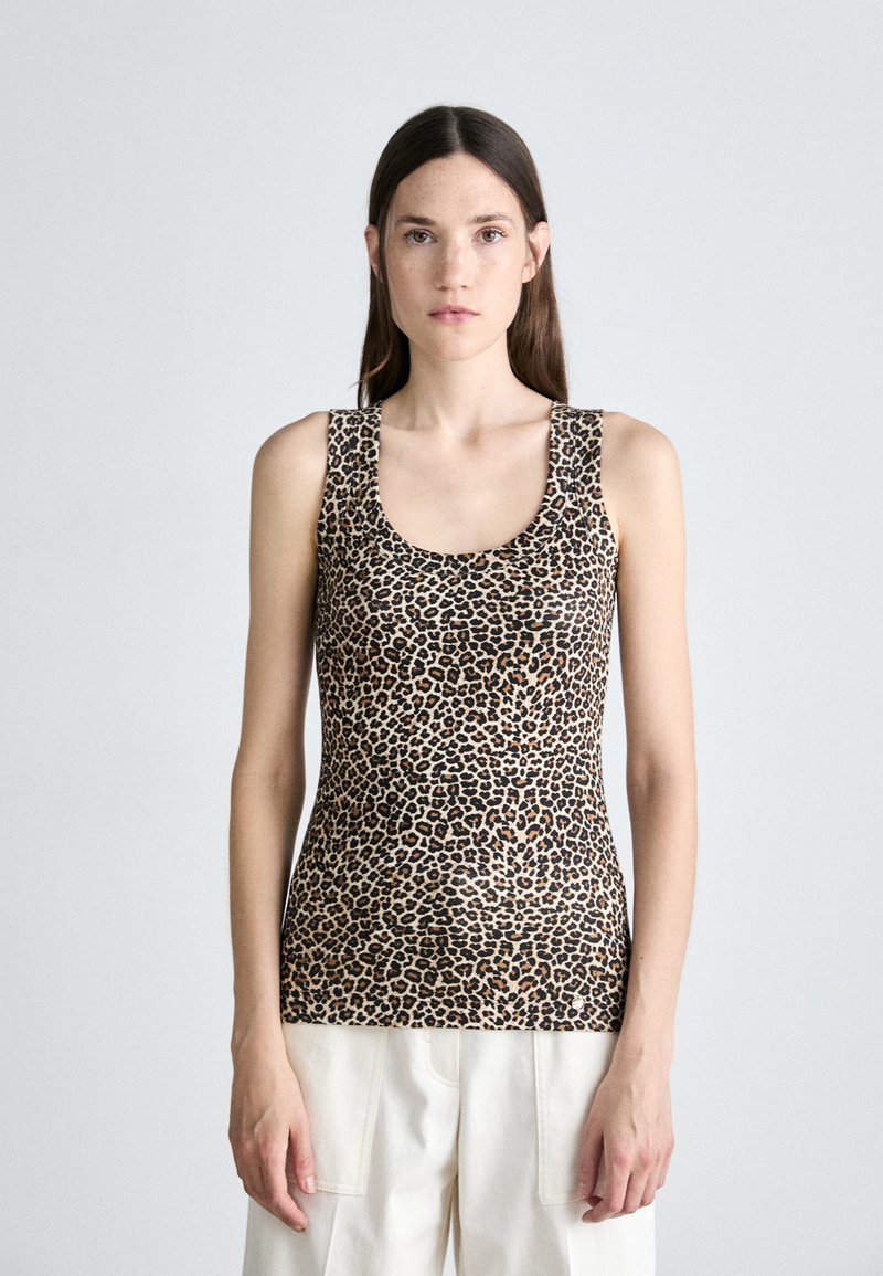 Marc Cain Top - powder/cream/alb natural - Zalando.ro