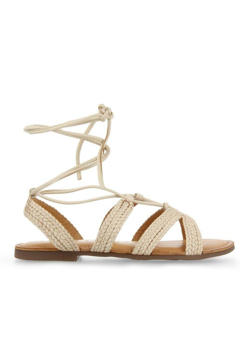 Gioseppo Sandals - off white/off-white - Zalando
