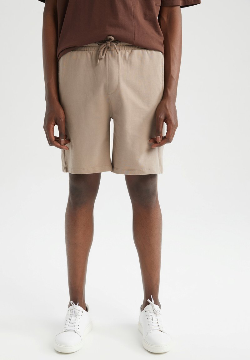 Defacto Regular Fit Shorts Beige Zalando Ie