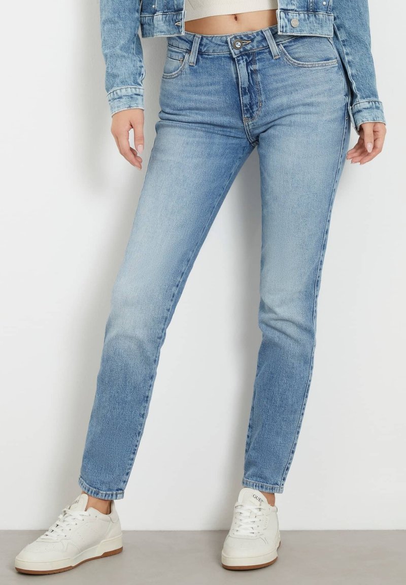 Guess Jeans Slim Fit Himmelblau Hellblau Zalando Ch