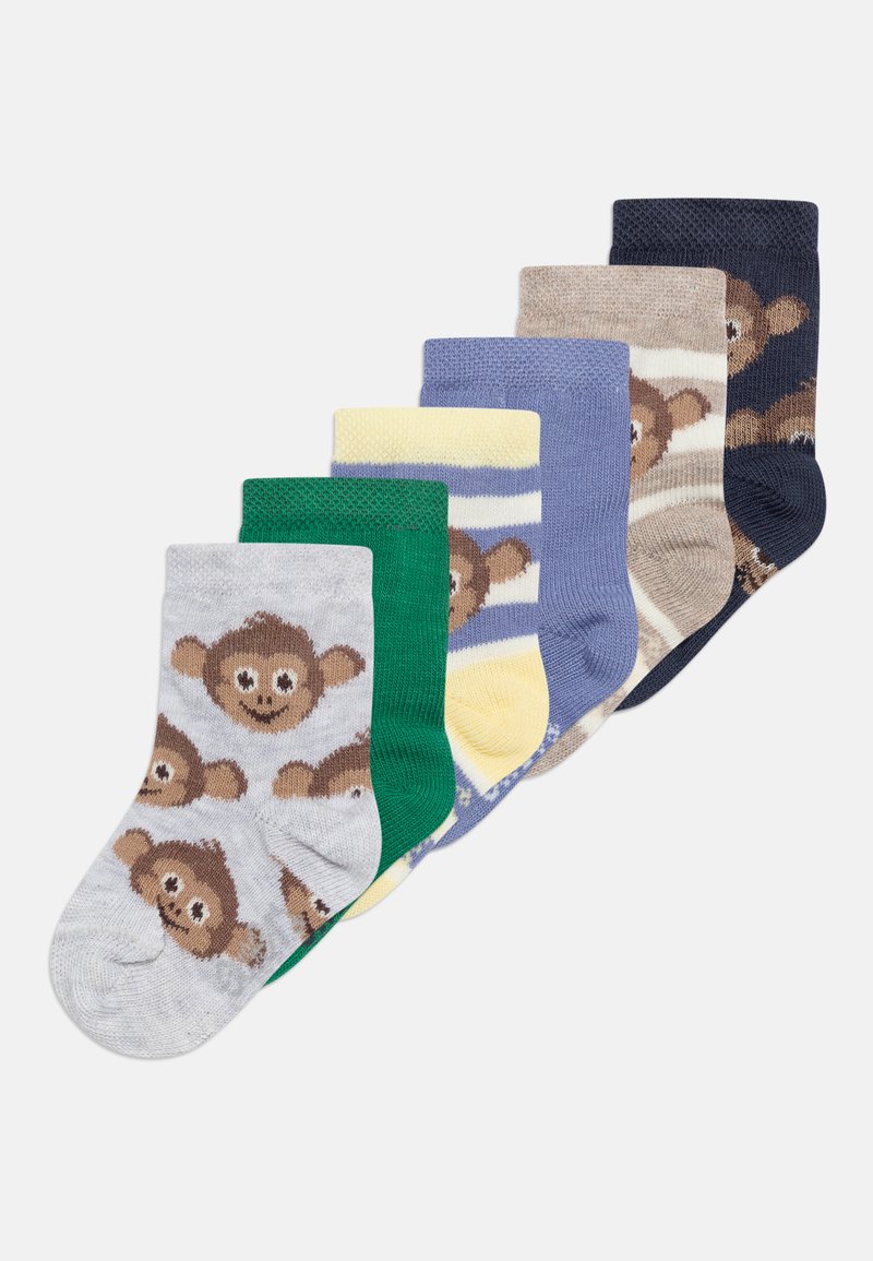 Ewers MONKEY 6 PACK - Socken - green/blue/blau - Zalando.de