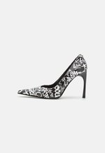 Versace Jeans Couture Tocuri înalte - black/white/negru - Zalando.ro